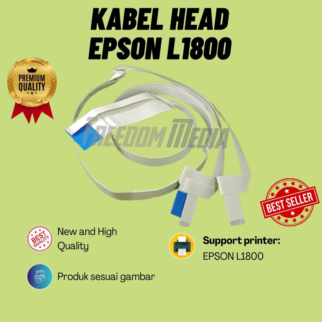 Jual Kabel Flexible / Kabel Head EPSON L1800 L-1800 NEW ORIGINAL ...