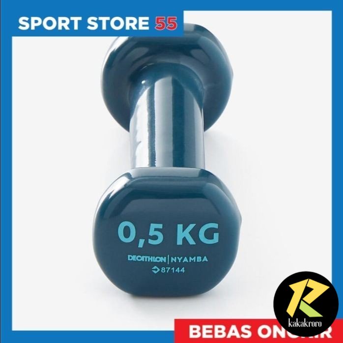 Jual Burble Gym Nyamba Pilates Dumbbell Hijau 2 x 0,5 KG 8336570 S5 - 2 ...
