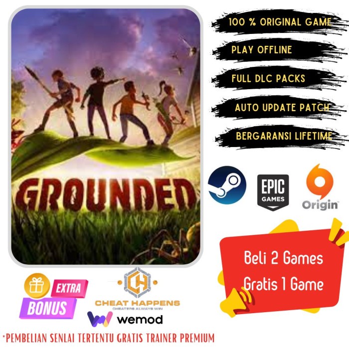 Jual GROUNDED - Game PC Original Offline Only - DVD-DL | Shopee Indonesia