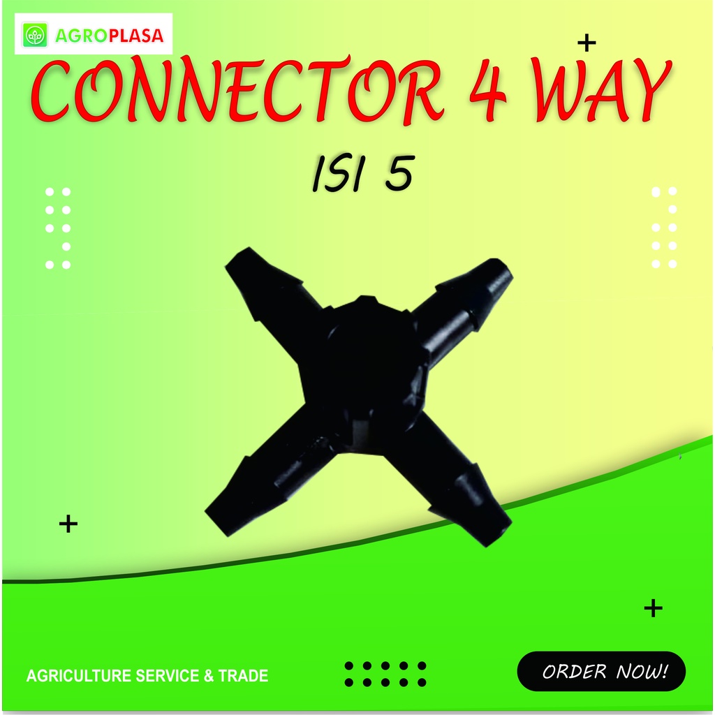 Jual Connector 4 Way (1 pack isi 5pcs) | Shopee Indonesia