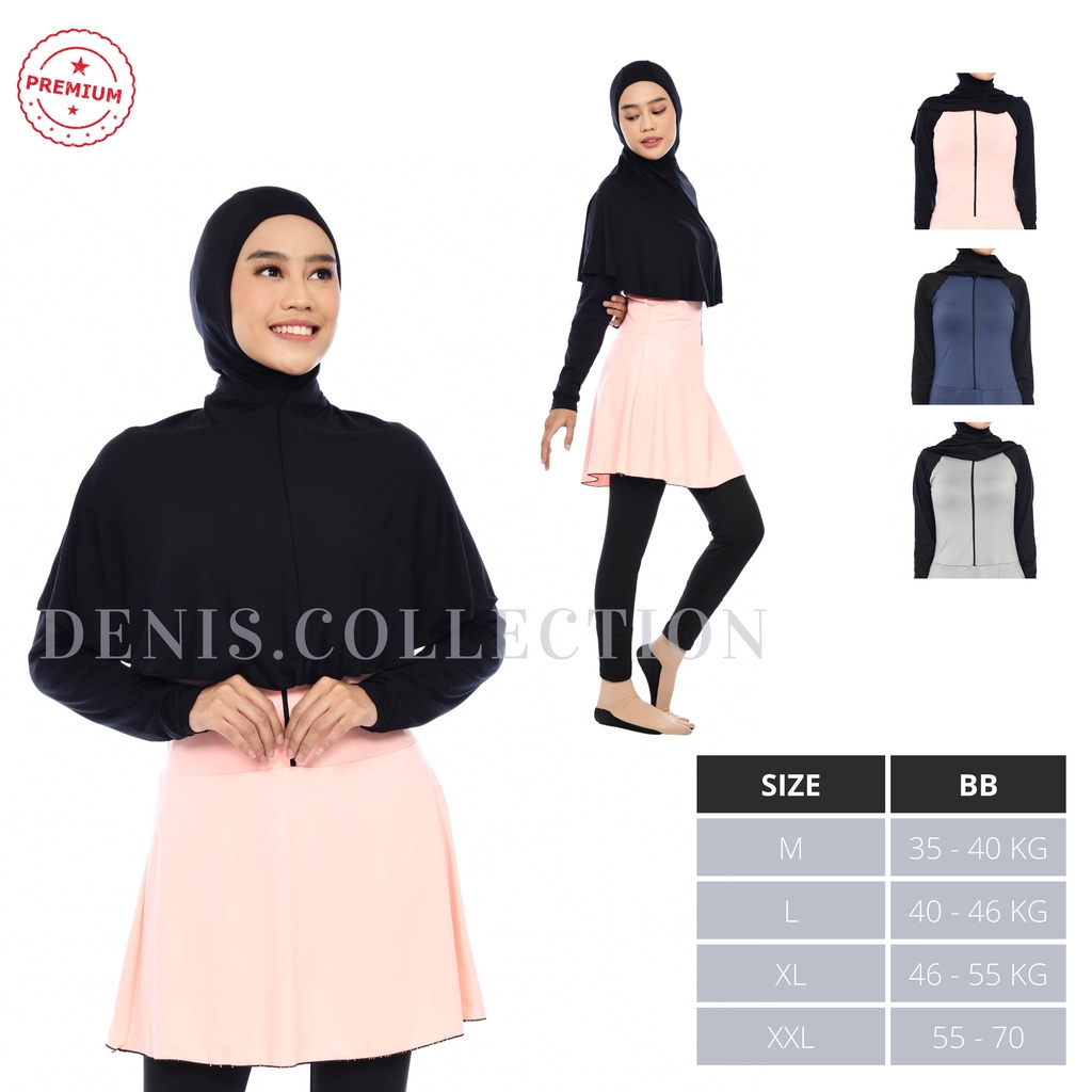 Jual Baju renang muslimah syari dewasa wanita muslim perempuan remaja ...