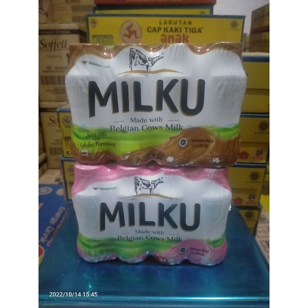 Jual SUSU MILKU 200ML ISI 12BOTOL ,PER KARTON | Shopee Indonesia