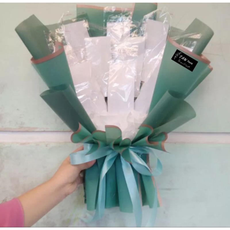 Jual BOUQUET MONEY 10 LEMBAR - KERANGKA HAND BUKET KOSONGAN zise MEDIUM ...