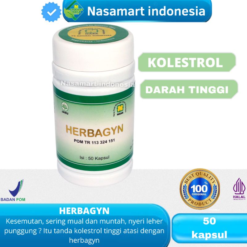 Jual Herbagyn Herbal untuk Kolesterol Darah tinggi hipertensi terapi ...