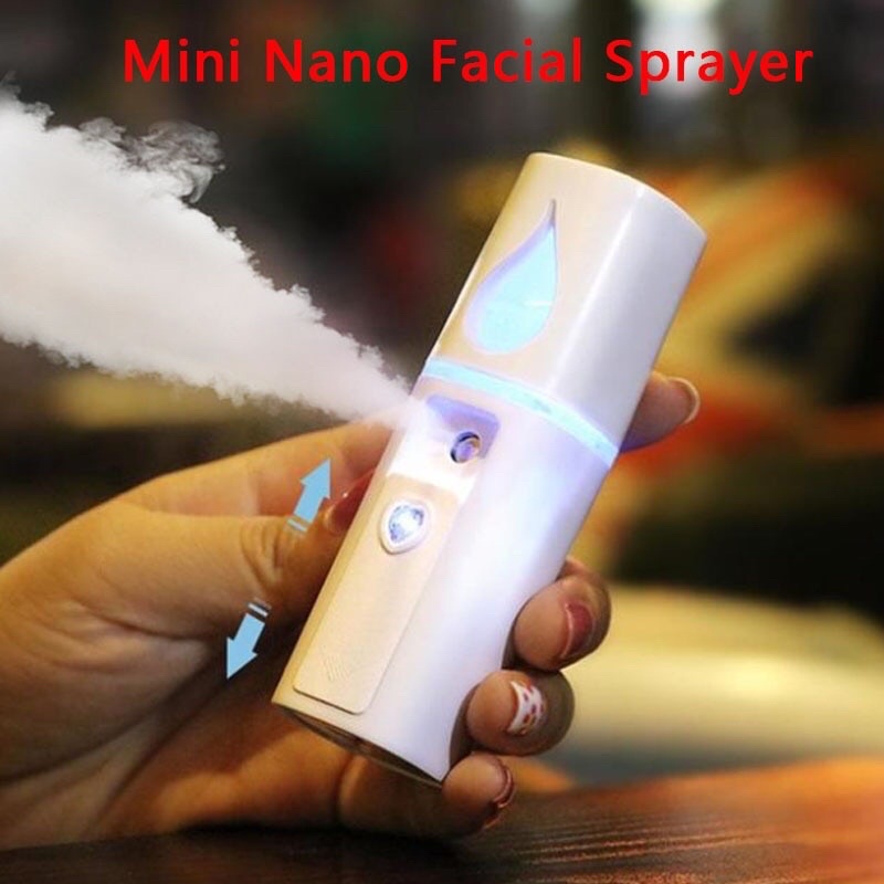 Jual Nano Spray Perawatan Wajah Mini Portable USB Mist Sprayer Pelembab Wajah Humidifier Wajah ...