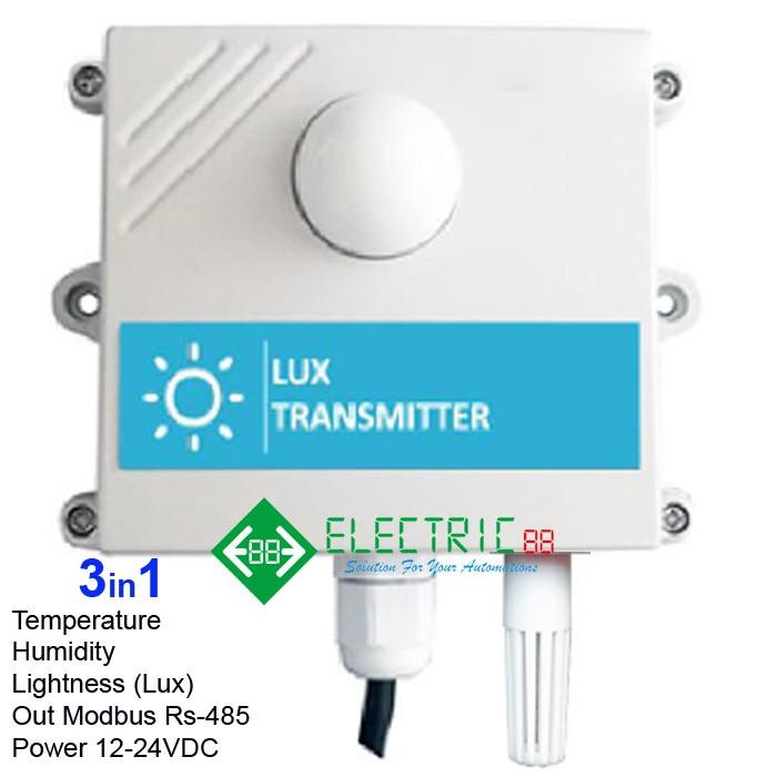 Jual Tempt Temperature Humidity And Lightness Sensor Output Modbus ...