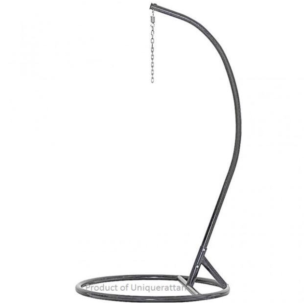 Jual Stand Ayunan Gantung Rotan Sintetis Model Pear Link Khusus Tiang