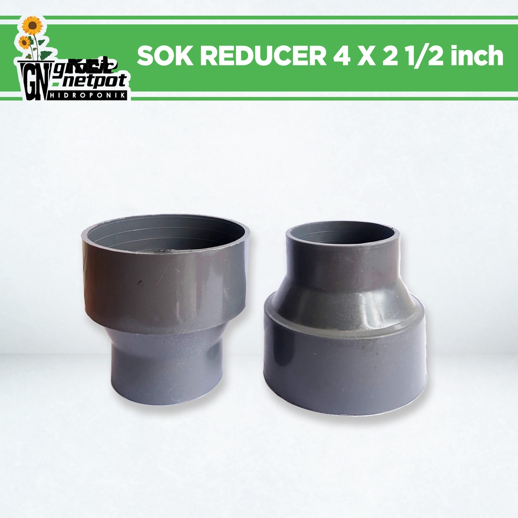 Jual Reducer Sok Vlok Overloop 4x2 1/2 inch / Sambungan Pipa PVC 4" ke ...