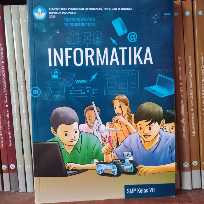 Jual Pendidikan Buku Informatika Tik Kelas 1 7 Vii Smp Kementerian Kurikulum Merdeka | Shopee ...