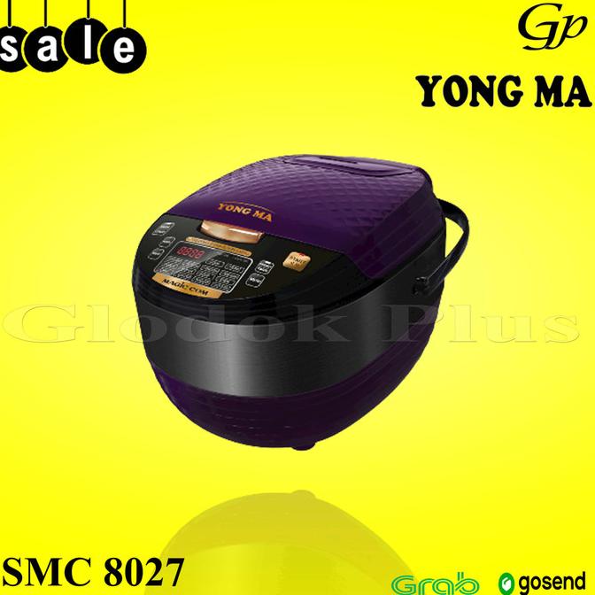 Jual Yong Ma Smc 8027 Magic Com Digital Rice Cooker 2 Liter Smc8027 ...