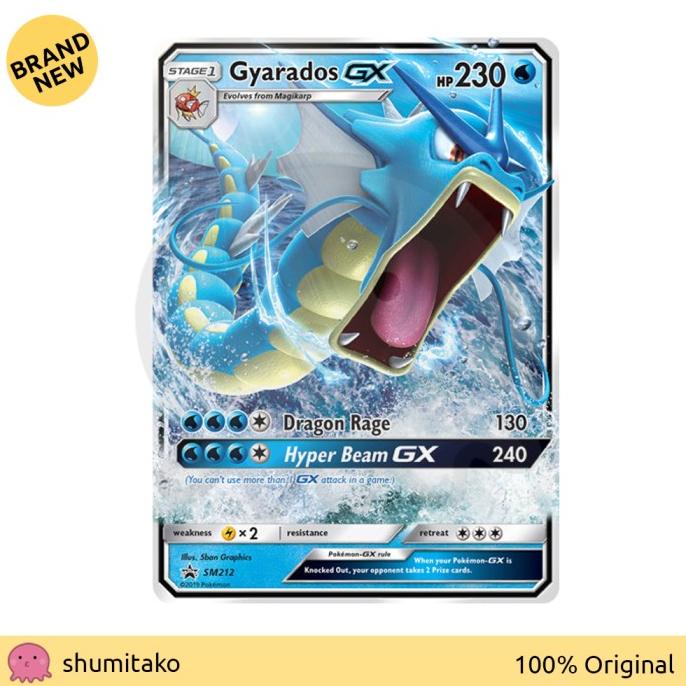 Jual Pokemon Tcg Cards Sun And Moon Hidden Fates Gyarados Gx Promo ...