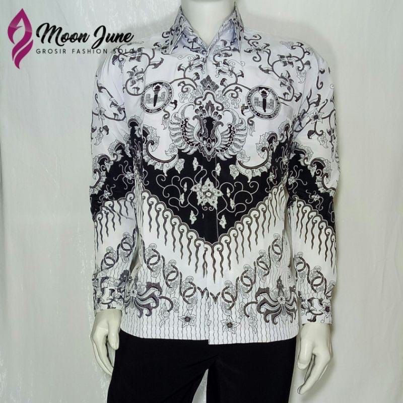 Jual Seragam batik PGRI pria terbaru 2025 full furing baju PGRI pria terbaru seragam PGRI pria ...