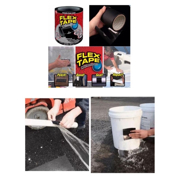 Jual Flex Tape -Isolasi Ajaib Super Kuat Rubberized Water Proof ...