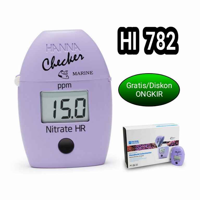 Jual HI-782 Marine High Range Nitrate Checker HC Colorimeter HI782 ...
