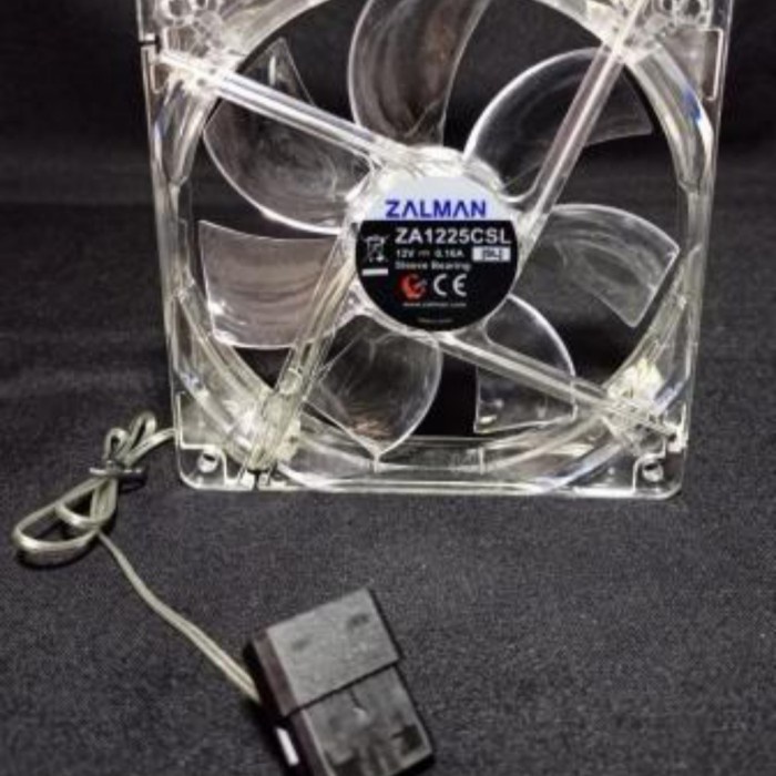 Jual Produk Fan Case/Casing/Motherboard/Cooling Cpu/Zalman 12Cm 12Volt ...