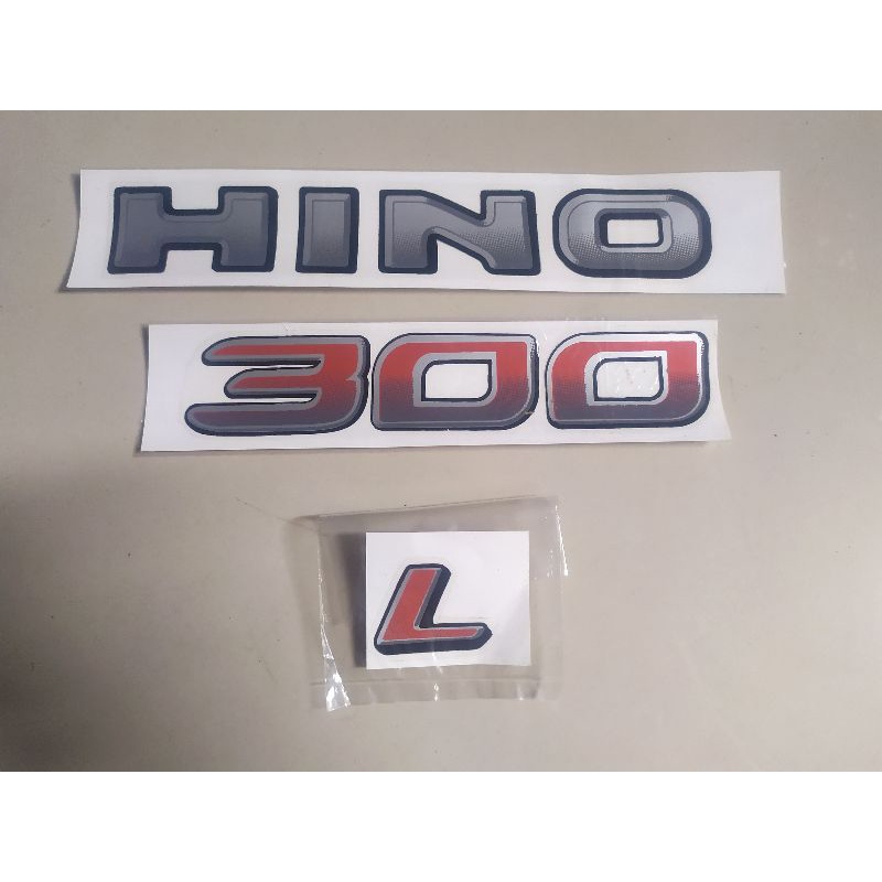 Jual stiker hino 300 L/Sticker dutro hino | Shopee Indonesia