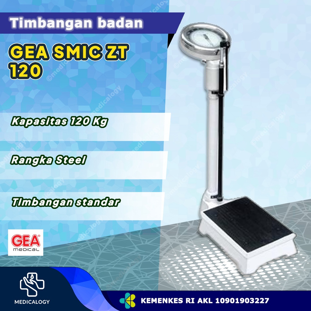 Jual GEA SMIC ZT 120 Timbangan Badan Manual | Shopee Indonesia
