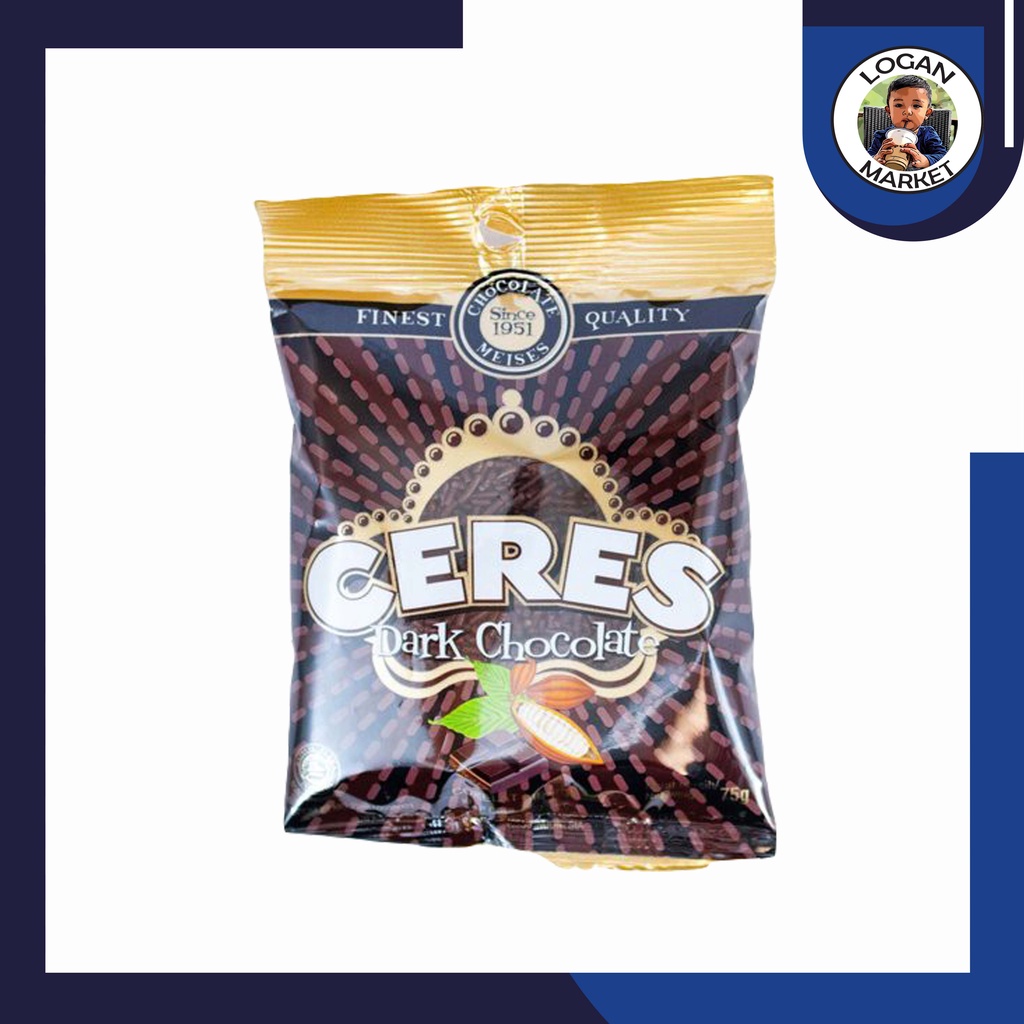 Jual Ceres Meses Meises Dark Chocolate Coklat Hagelslag 75gr 75gram 75 ...