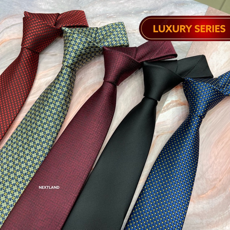 Jual Dasi Pria NEXTLAND Luxury Series Formal Kantor Dasi Panjang Dasi ...
