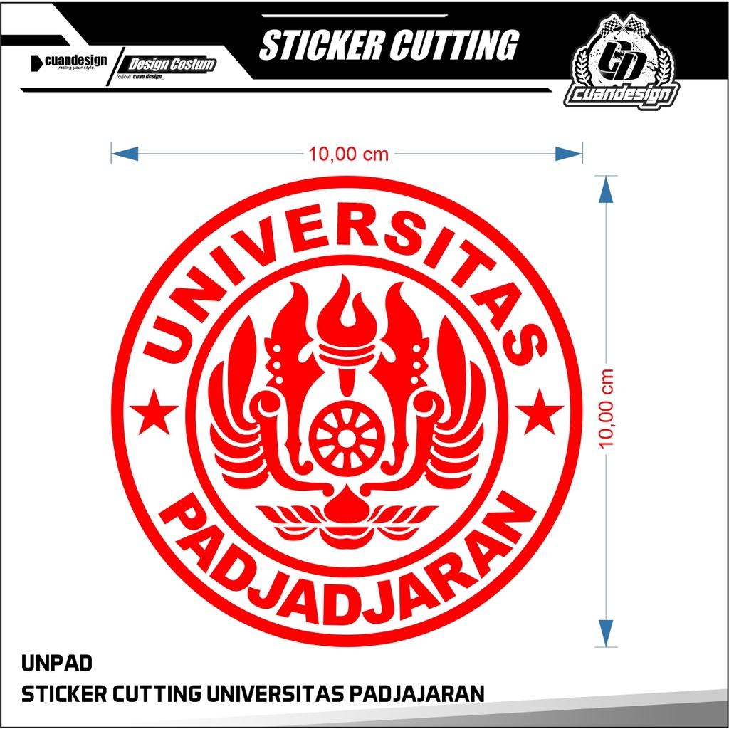 Jual STIKER KAMPUS LOGO UNIVERSITAS PADJAJARAN STICKER UNPAD STICKER KACA MOBIL BUKU LAPTOP HP ...