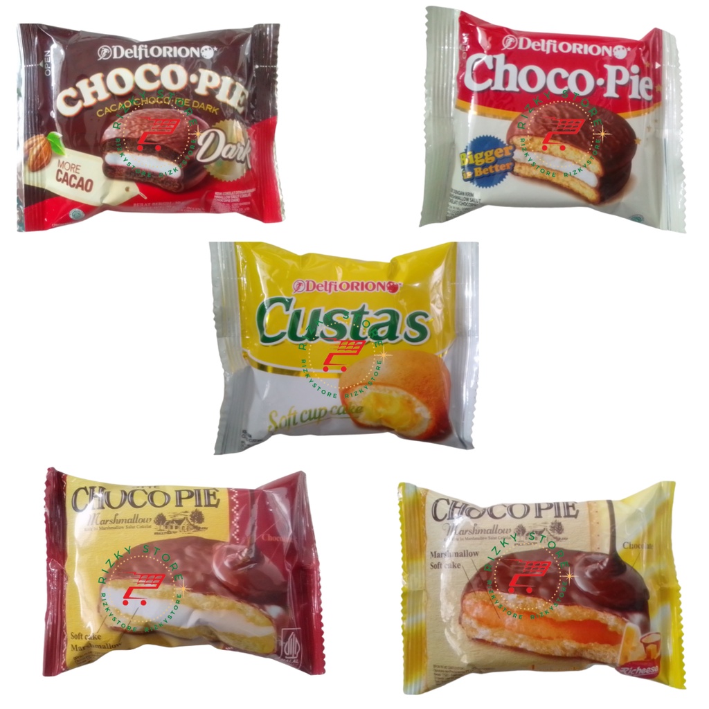 Jual Choco Pie Marshmallow Satuan/LOTTE/DELFI ORION | Shopee Indonesia