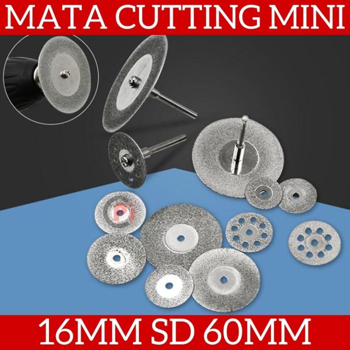 Jual Mata Diamond Gerinda Potong Untuk Bor Mini Grinder Wheel Cutting ...