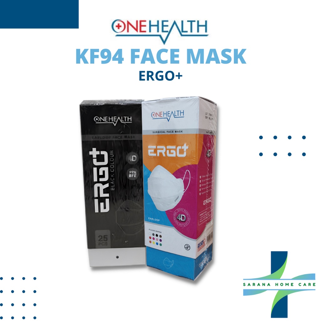 Jual One Health KF94 Surgical Face mask/masker bedah/masker kf94/masker ...
