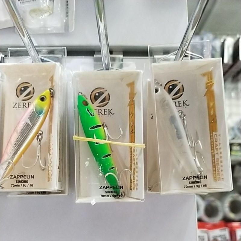 Jual lure zerek zappelin 70mm / 9gr | Shopee Indonesia