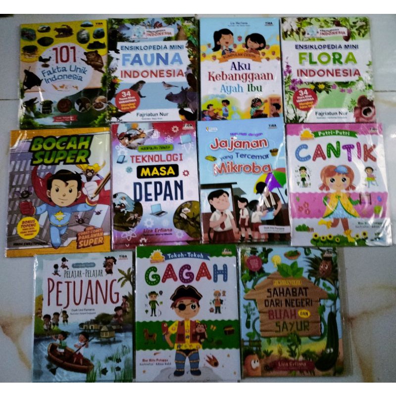 Jual OBRAL BUKU KUMPULAN CERITA ANAK & FAKTA UNIK INDONESIA | BUKU ...