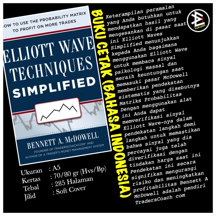 Jual Buku Elliot Wave Techniques Simplified - Bennett Mcdowell (Buku Cetak) | Shopee Indonesia