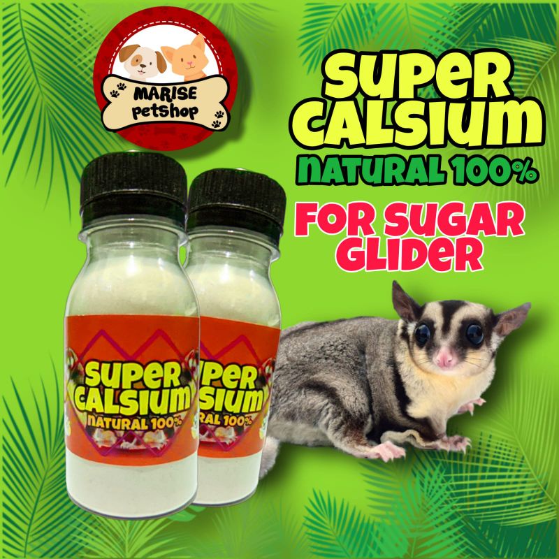 Jual Super calsium vitamin sugar glider untuk bulu dan daya tahan tubuh ...