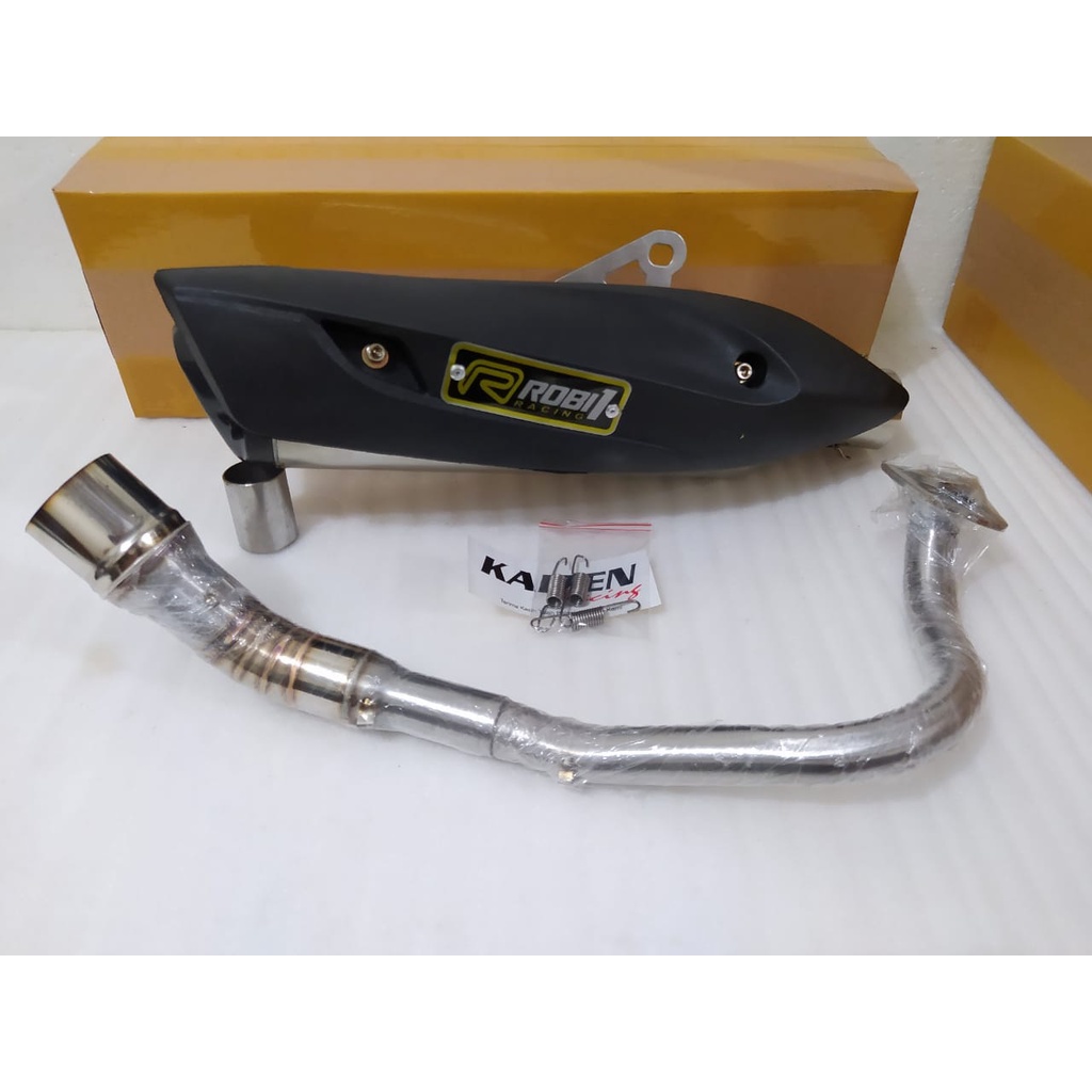 Jual Kenalpot Knalpot Rob1 Racing Mio Cw Soul Sporty M3 J Gt Z Xeon ...