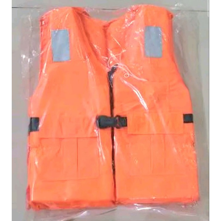 Jual Baju Rompi Pelampung Life Vest Life Jacket Keselamatan Kapal ...