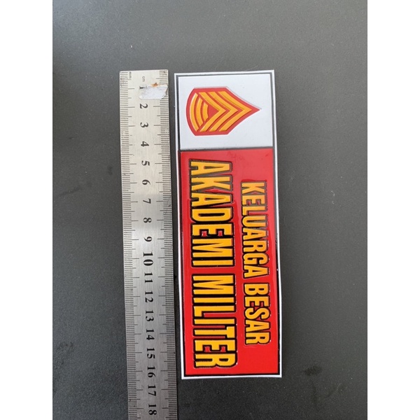 Jual Sticker Stiker Akademi Militer AKMIL Taruna TNI untuk Mobil Motor ...