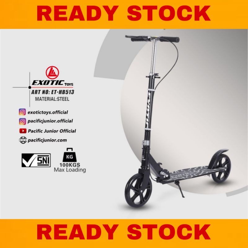 Jual Scooter Skuter EXOTIC HB 513 Anak & Dewasa Bisa Untuk 100kg Otoped ...