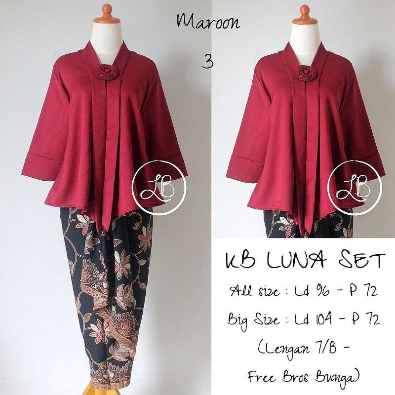 Jual Nasywa | SETELAN KEBAYA FLOY BALOTELLI / KEBAYA ENCIM KUTUBARU ...