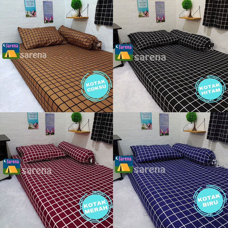 Jual SPREI SUDUT KARET 160X200 180X200 | SPRAI MONOCHOROME | SPREI ...