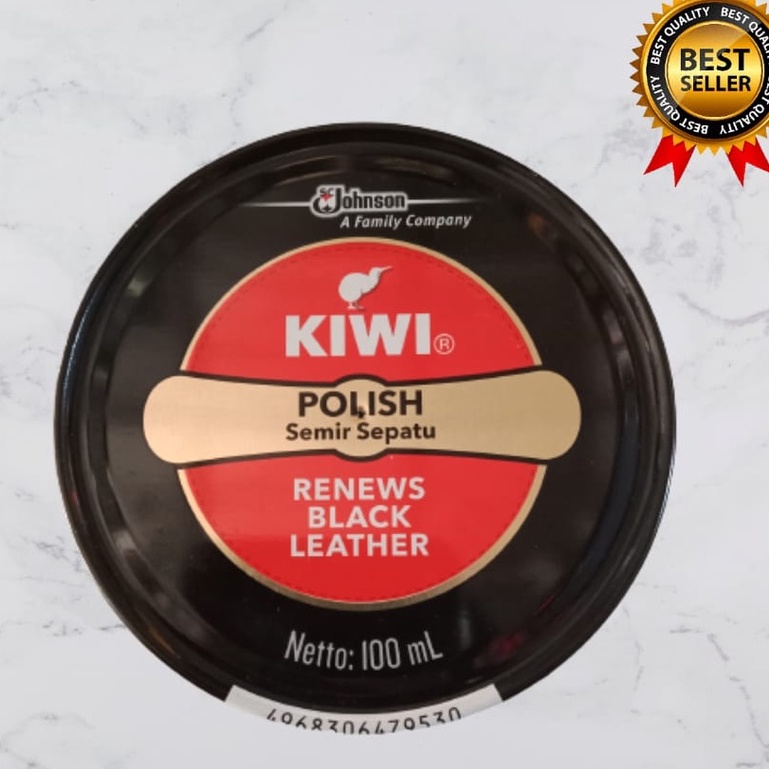 Jual SEMIR KIWI PADAT SEMIR SEPATU 100ML READY HITAM | Shopee Indonesia