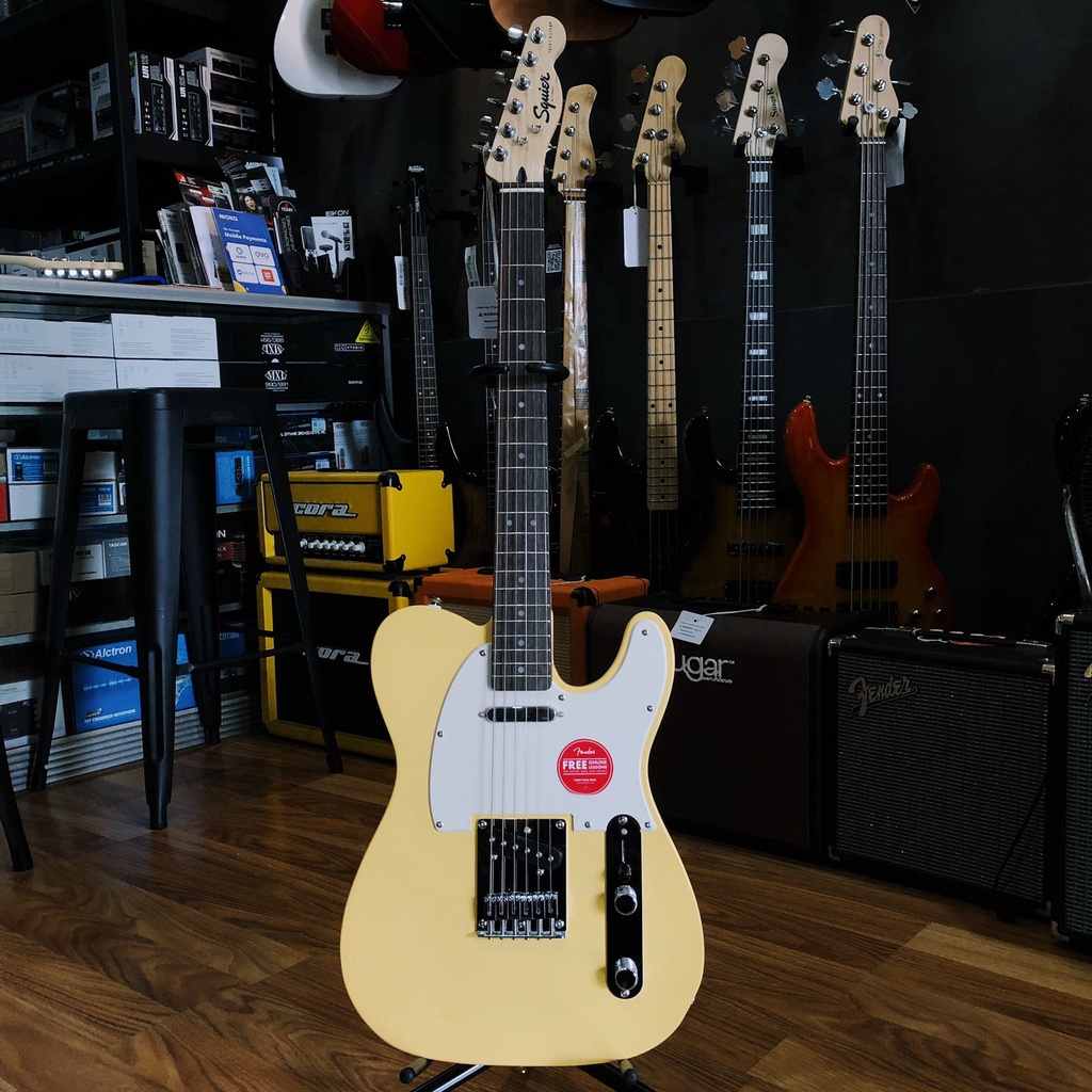 Jual Squier FSR Bullet Telecaster Electric Guitar FENDER SPECIAL RUN vintage white | Shopee ...
