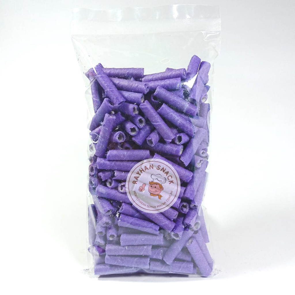 Jual Astor Mini Varian Blueberry 160gr / Wafer Stick Roll Kiloan Enak ...