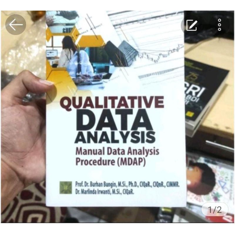 Jual QUALITATIVE DATA ANALYSIS: Manual Data Analysis Procedure (MDAP ...