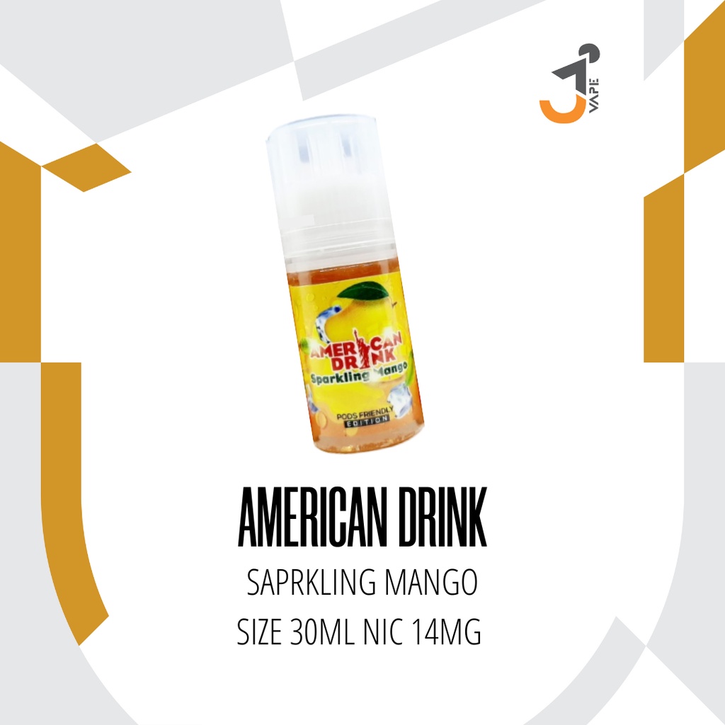 Jual AMERICAN DRINK SPARKLING MANGO PODS FRIENDLY 30ML BY HERO57 E ...
