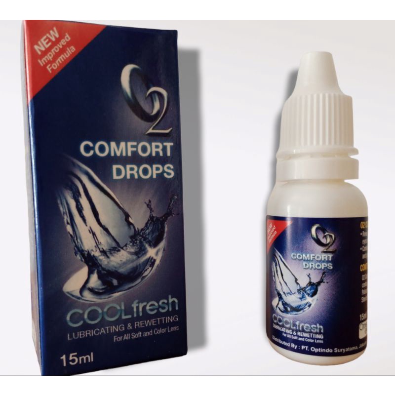 Jual O2 Comfort Drops Tetes Softlens | Shopee Indonesia