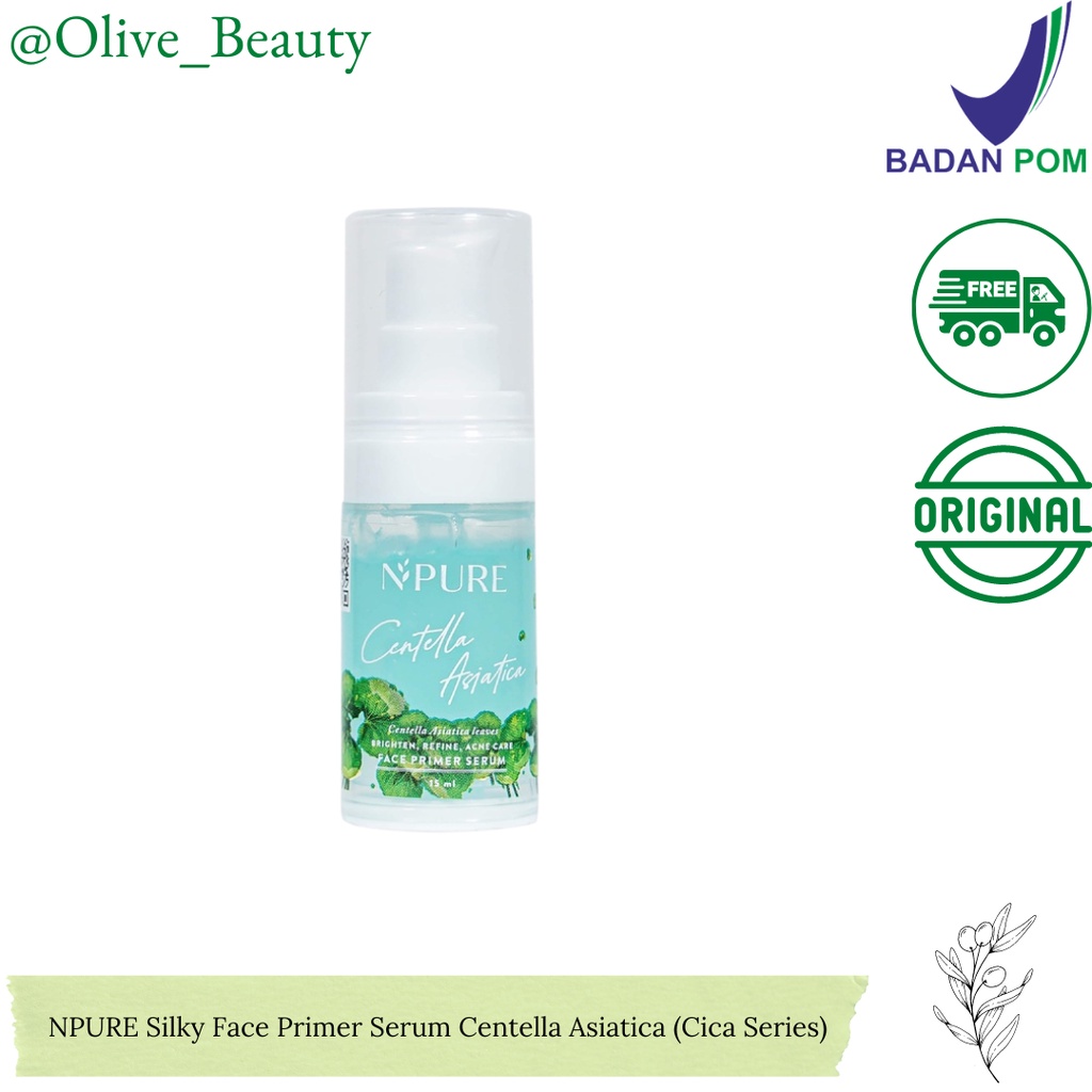 Jual NPURE Silky Face Primer Serum Centella Asiatica (Cica Series ...