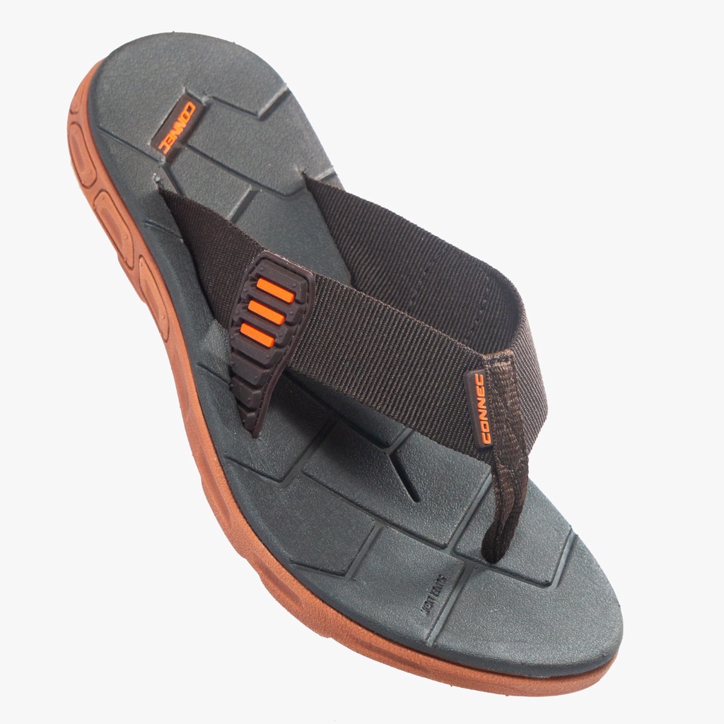 Jual Sandal Connec Montera Coklat (Men) | Shopee Indonesia