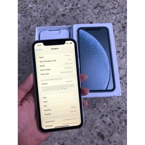 Jual iPhone xr 128 gb blue | Shopee Indonesia