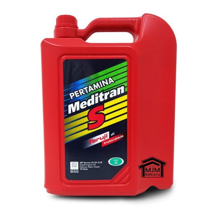 Jual Oli Meditran Oil Diesel S Sae 40 Diesel 10 Liter Galon Asli ...