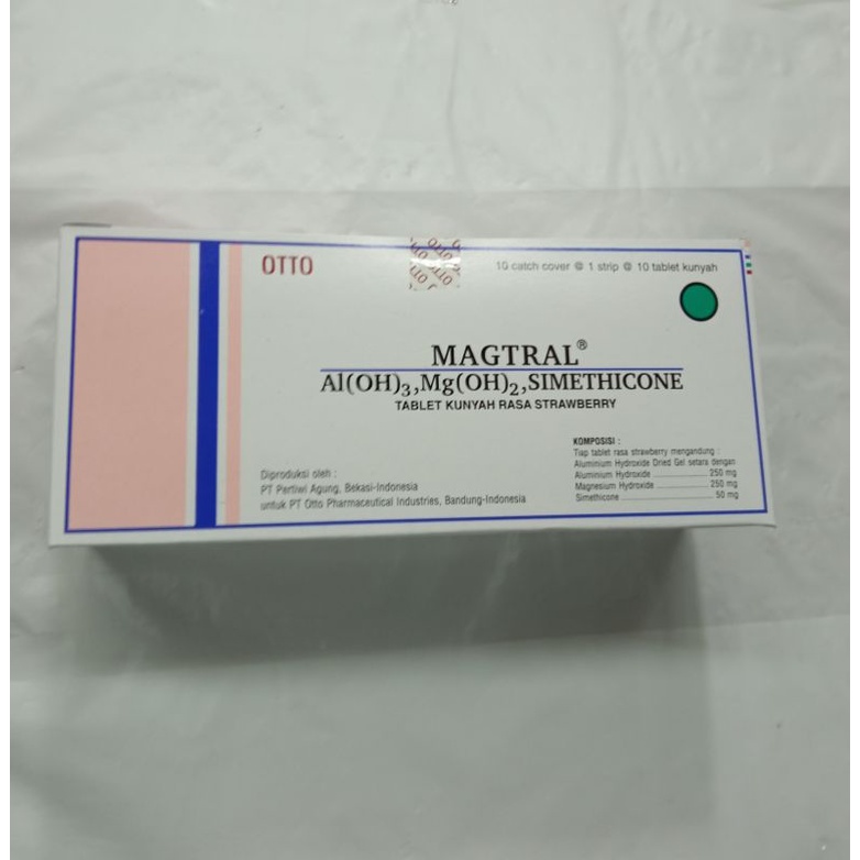 Jual magtral rasa strawberry tablet | Shopee Indonesia