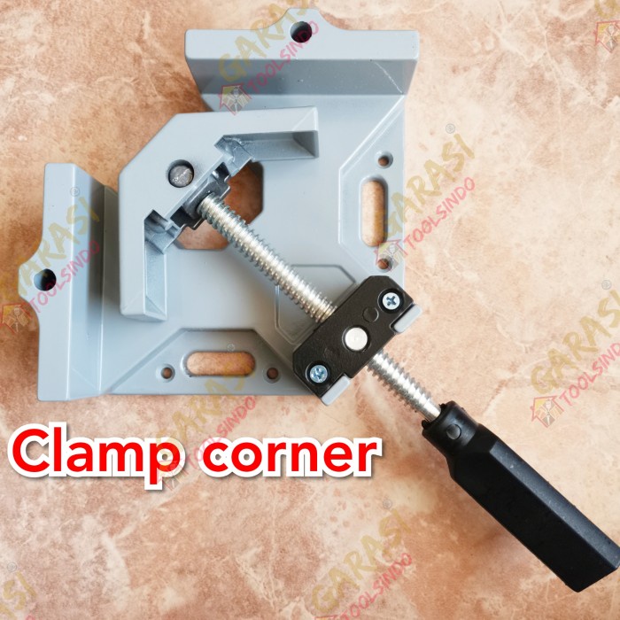 Jual corner clamp 90 derajat klem sudut klem siku catok sudut clamp ...