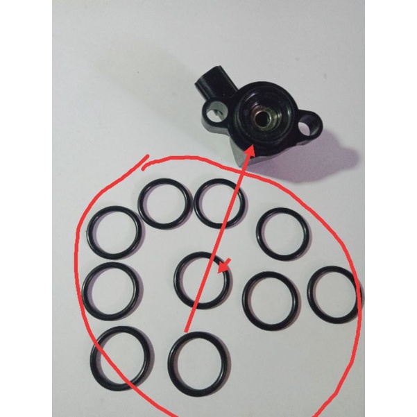 Jual sensor lamsam IACV oringnya aja sil karet karet asli orginal Honda ...